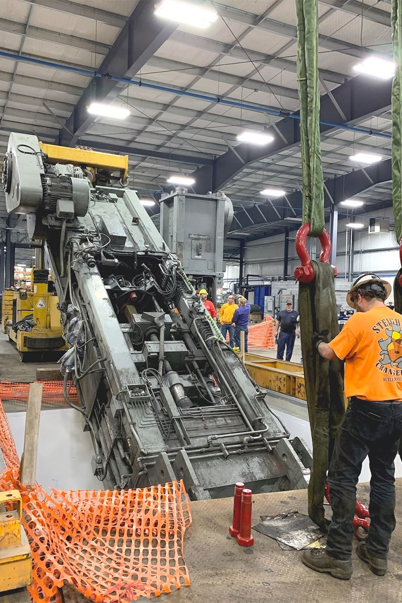 New 825 Ton Compaction Presses | Atlas Pressed Metals